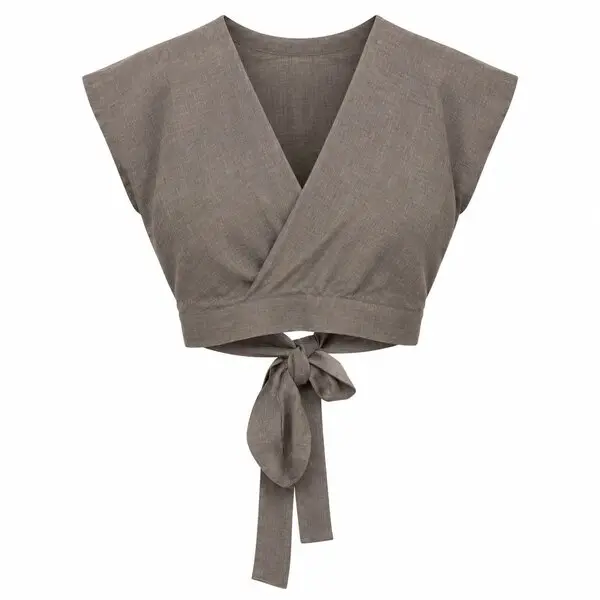 TAKA Linen Choretop/undyed
