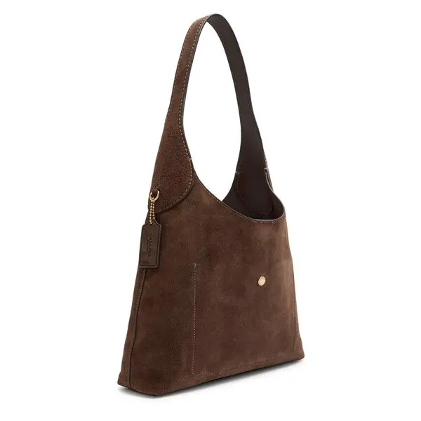 COACH Suede Shoulder Bag