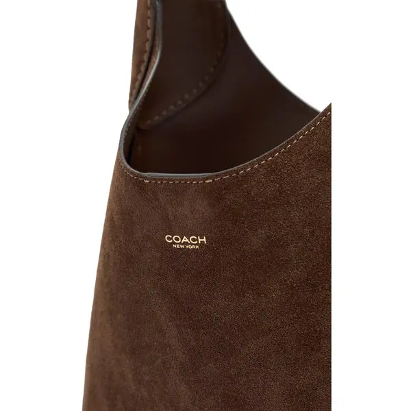 COACH Suede Shoulder Bag