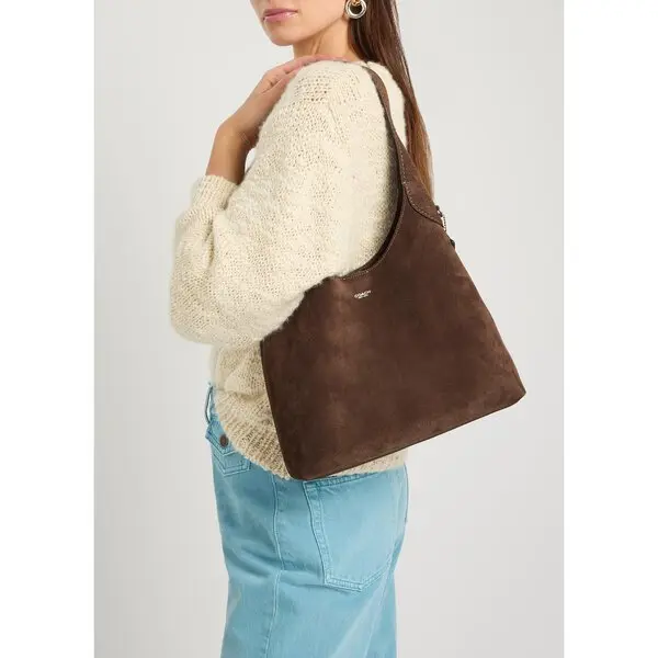 COACH Suede Shoulder Bag