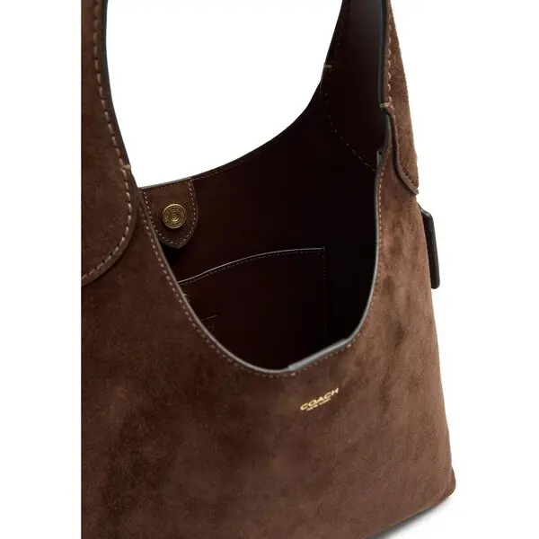 COACH Suede Shoulder Bag