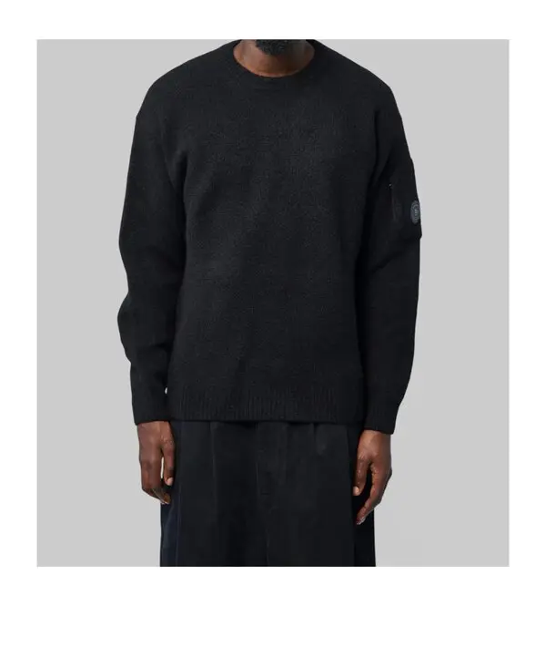 C.P. COMPANY Long-sleeved Crew-neck Knit Top