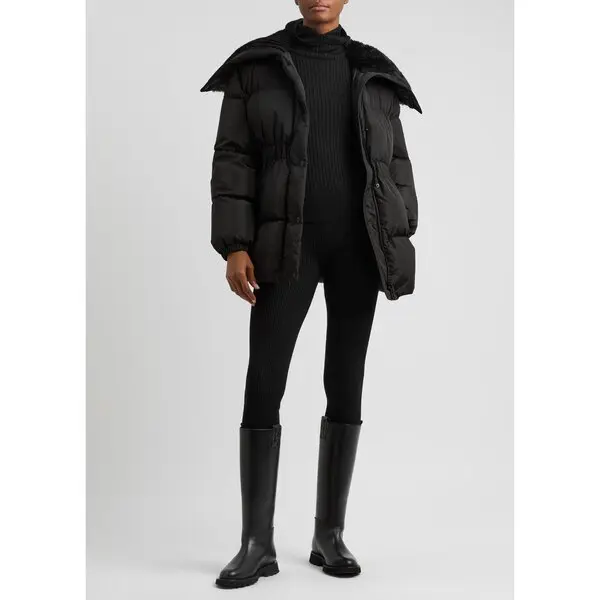 Moncler Slim-fit Knitted Hoodie