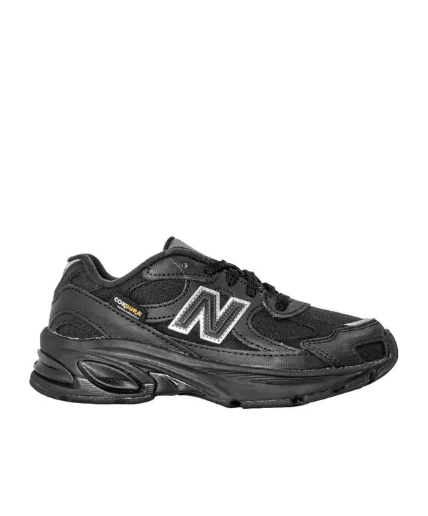 NEW BALANCE Mesh-panelled Casual Shoes - Black