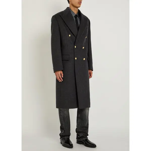 Versace Wool Pea Coat