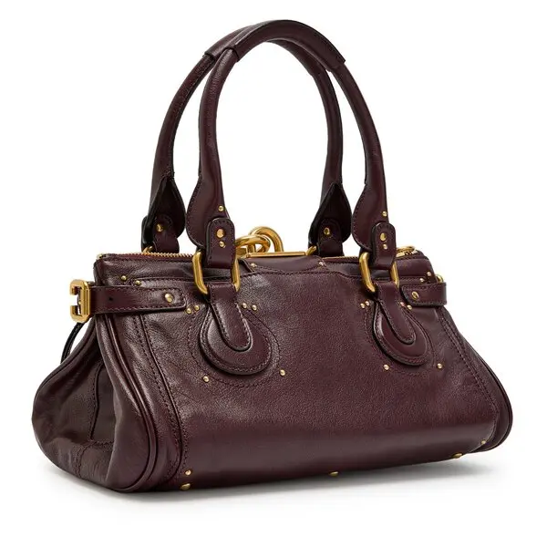 Chloé Leather Handbag - Brown