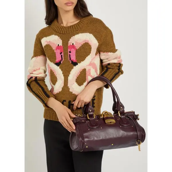 Chloé Leather Handbag - Brown