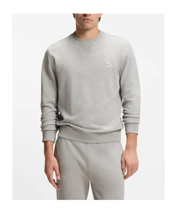 Hugo Boss Long Sleeve Premium Cotton Sweatshirt