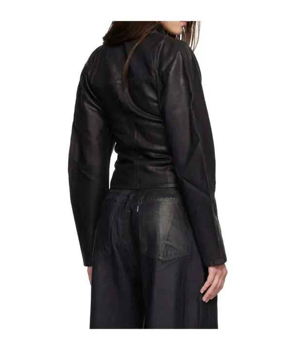 Ottolinger Stand-up Collar Denim Jacket