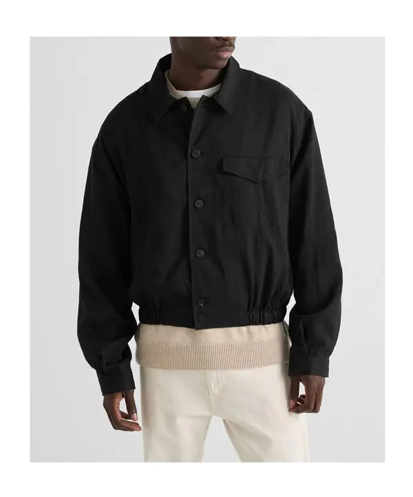 Jacquemus Notched Lapel Short Jacket