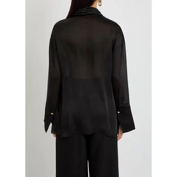 Balmain Simple Silk Shirt