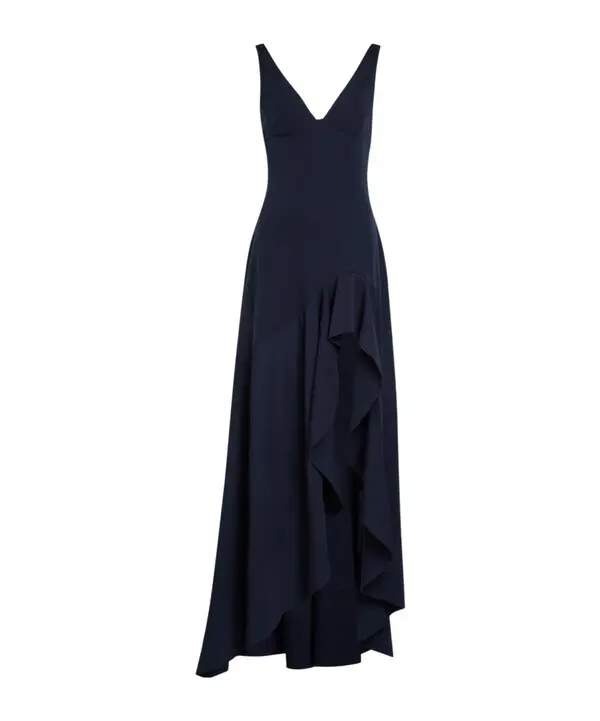 Stella McCartney Ruffled V-neck Dress