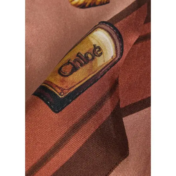 Chloé Slim Silk Scarf