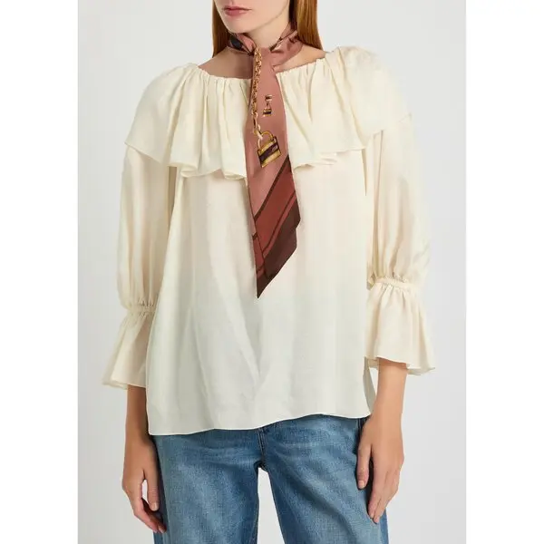 Chloé Slim Silk Scarf