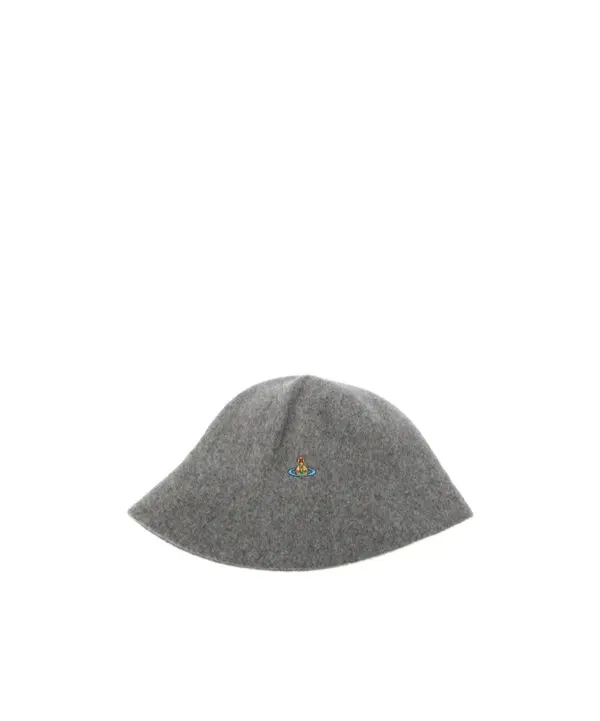 VIVIENNE WESTWOOD Orb Embroidered Hat