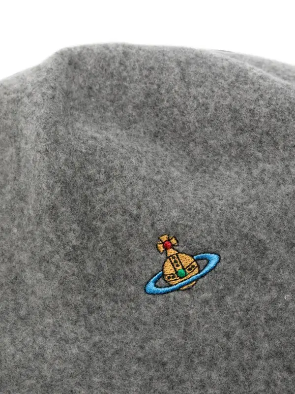 VIVIENNE WESTWOOD Orb Embroidered Hat