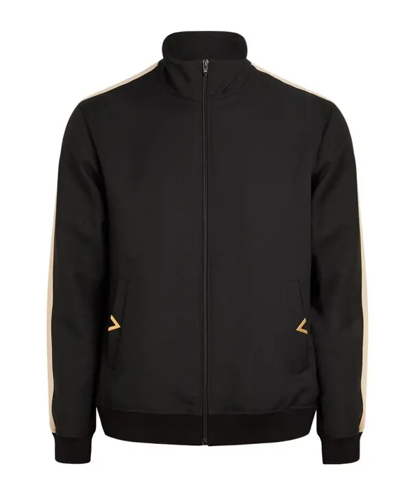 Valentino Garavani High-neck Track Jacket - Black