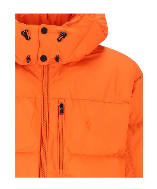 Polo Ralph Lauren Long-sleeved Padded Jacket - Orange