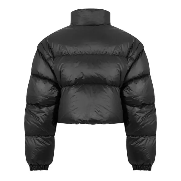 Prada Stand-collar Short Down Jacket