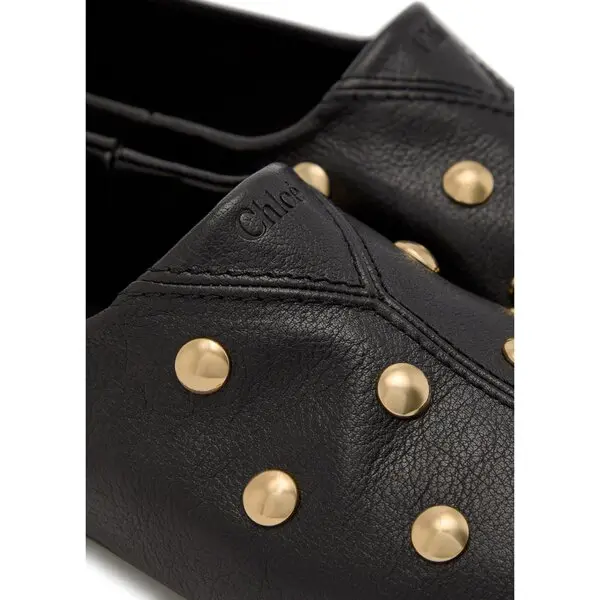 Chloé Grain Leather Ballet Flats