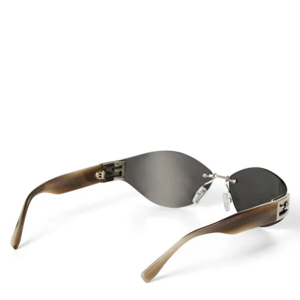 Fendi Metal Shield Sunglasses