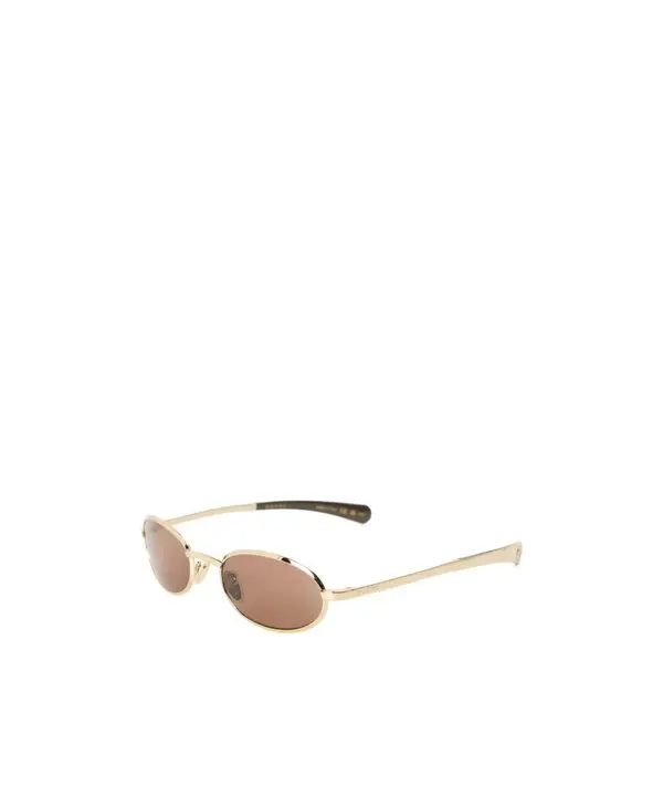 Gucci Slim Oval Sunglasses - Nude