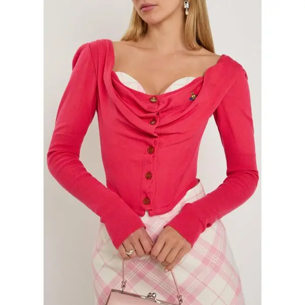 VIVIENNE WESTWOOD Wool Corset Cardigan