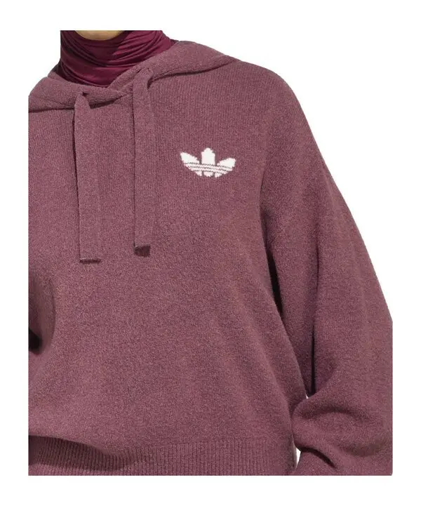 ADIDAS ORIGINALS Knitted Hooded Sweatshirt