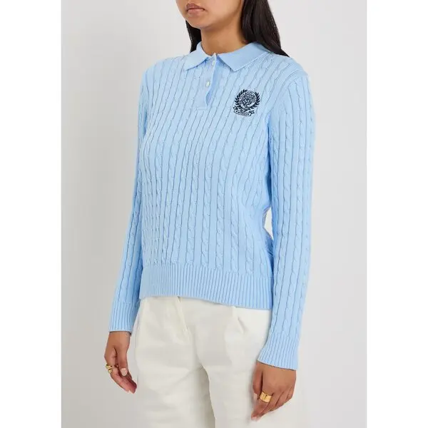 Polo Ralph Lauren Cable Knit Slim-fit Jumper