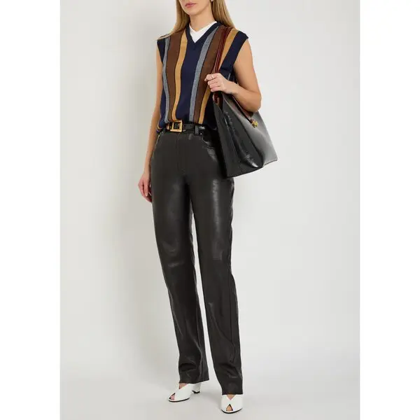 Versace A Simple And Patchwork Vest