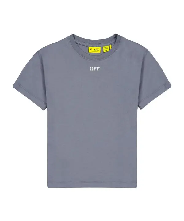 Off-White Short-sleeve Crew Neck T-shirt