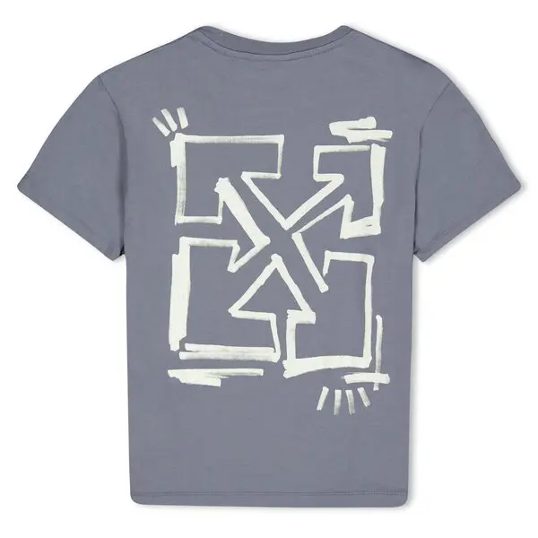 Off-White Short-sleeve Crew Neck T-shirt