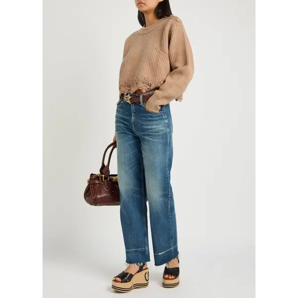 Chloé Wool And Cashmere Blended Sweater