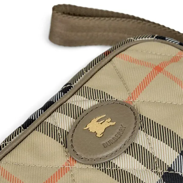 Burberry Quilted Check-pattern Crossbody Camera Bag