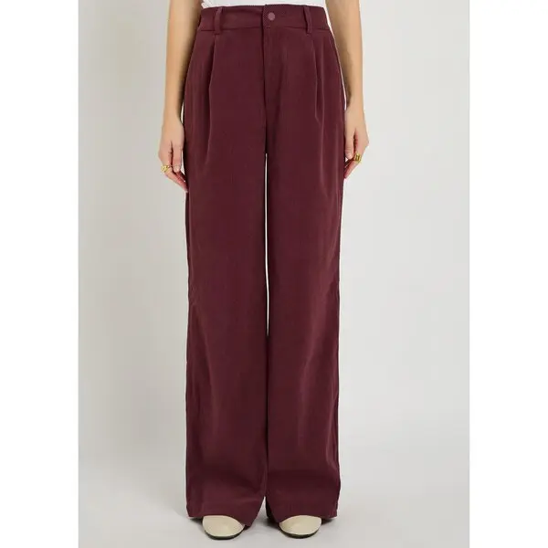 Varley Wide-leg Corduroy Trousers