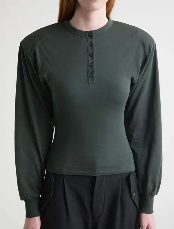 Paloma Wool Long-sleeved Henley Shirt