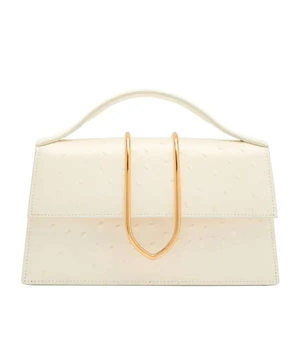 Jacquemus Polka Dot Handbag - Nude