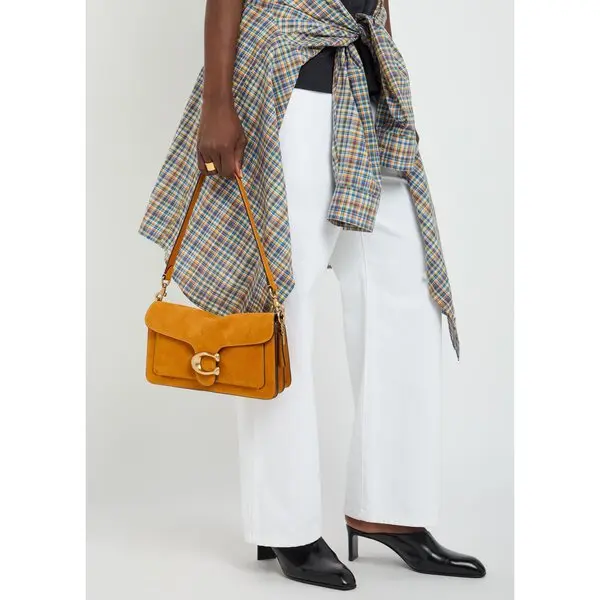COACH Suede Shoulder Bag