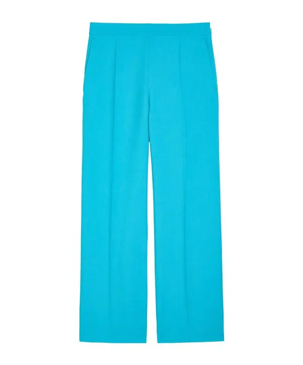Chloé Wool Trousers - Blue