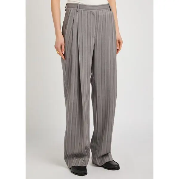 Stella McCartney Striped Wool Trousers