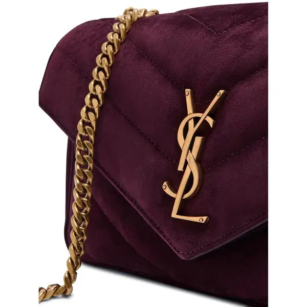 Saint Laurent Textured Shoulder Bag