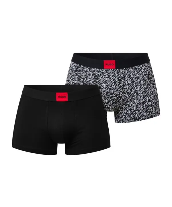 Hugo Boss Printed Ankle-length Underwear - Black