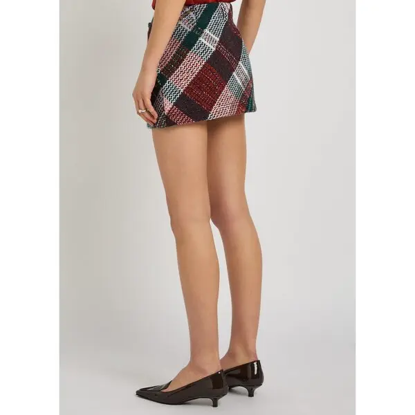 Missoni Wool Check Skirt