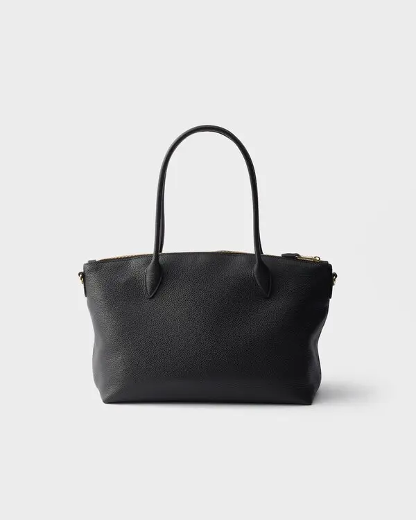 Prada Large Leather Tote Bag