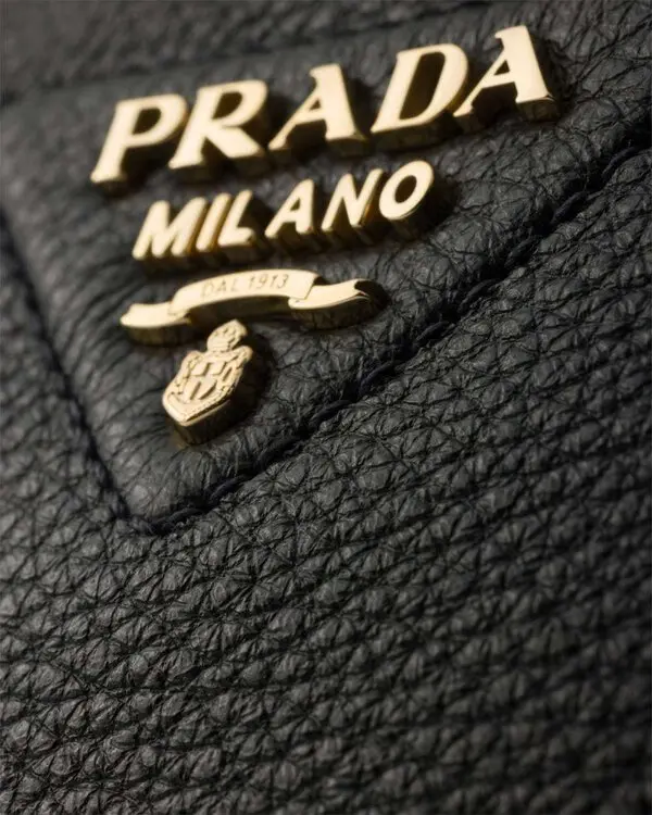 Prada Large Leather Tote Bag