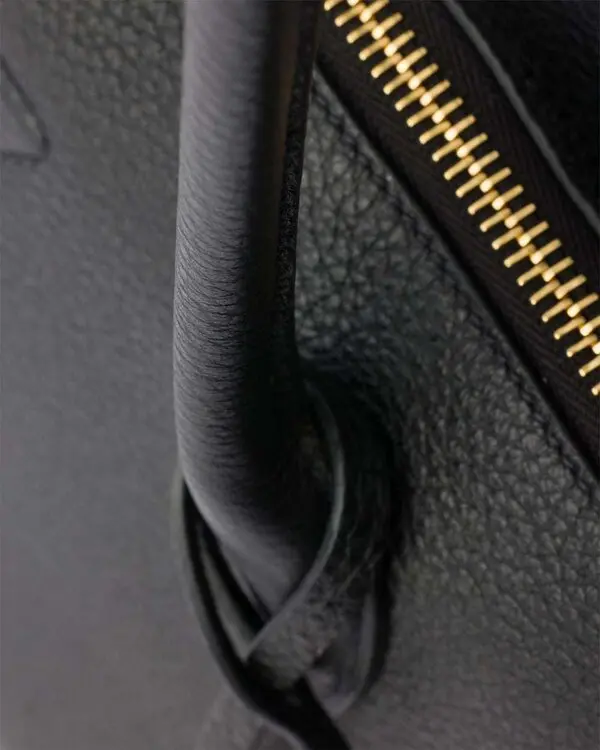 Prada Large Leather Tote Bag