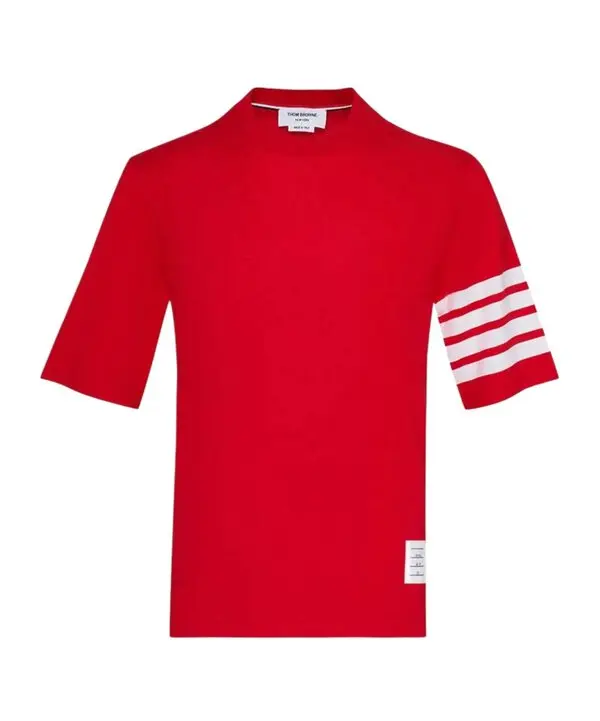 Thom Browne Jersey 4-bar Short Sleeve T-shirt