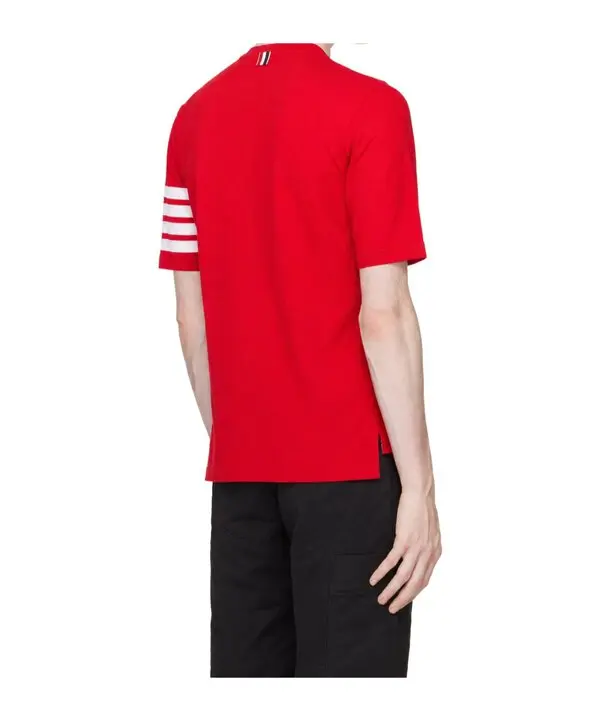 Thom Browne Jersey 4-bar Short Sleeve T-shirt
