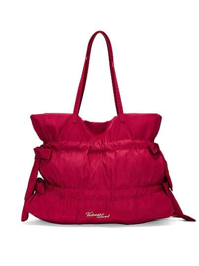 Victoria's Secret Cinched Bow Tote Bag