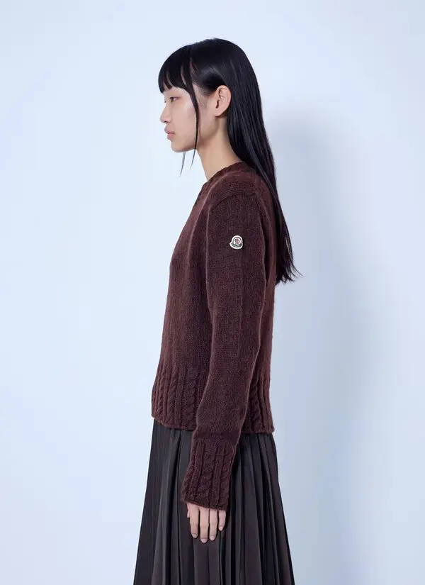 Moncler Alpaca Blend Polo Neck Jumper